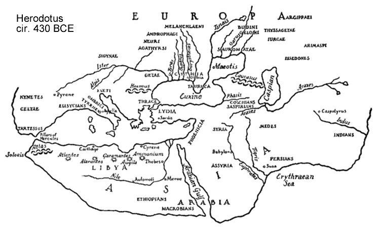 Maps of the Ancient World - Greco-Roman Empire Maps, Africa, Libya and Asia